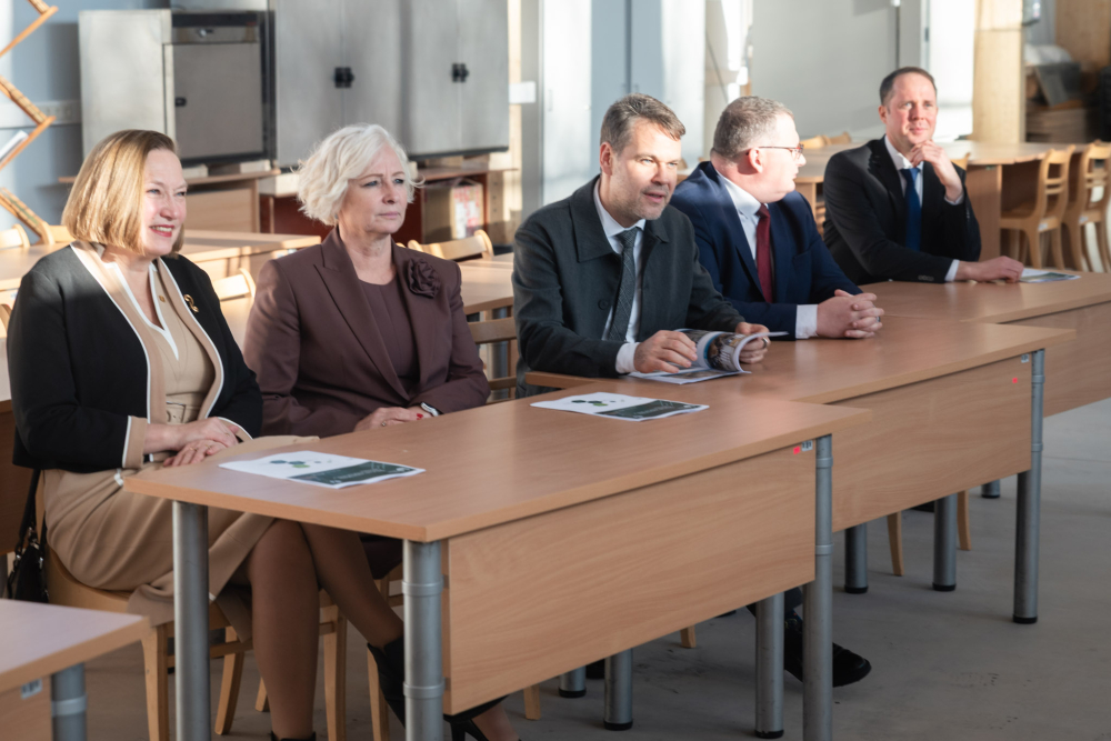 LR Saeimas priekšsēdētājas Daigas Mieriņas vizīte LBTU | LBTU