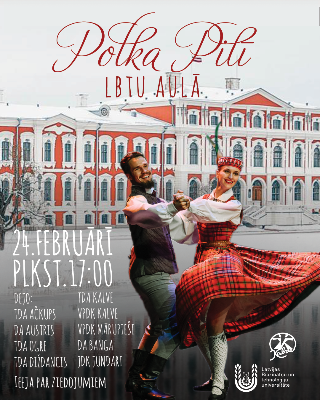 Sadanča koncerts "Polka pilī" - TDA "Kalve" un viņu draugi | LBTU